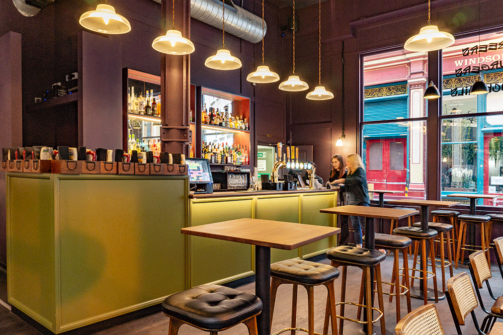 Boom Bap Burger - Leadenhall Market | Engaging Interiors