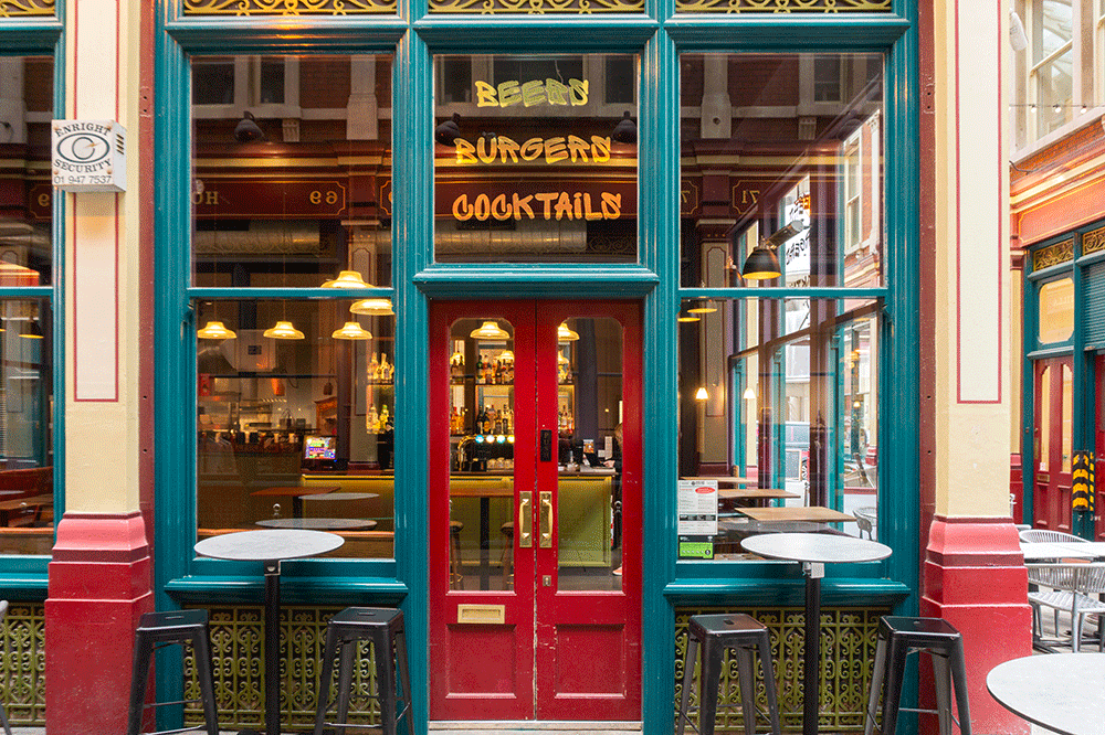 Boom Bap Burger - Leadenhall Market | Engaging Interiors